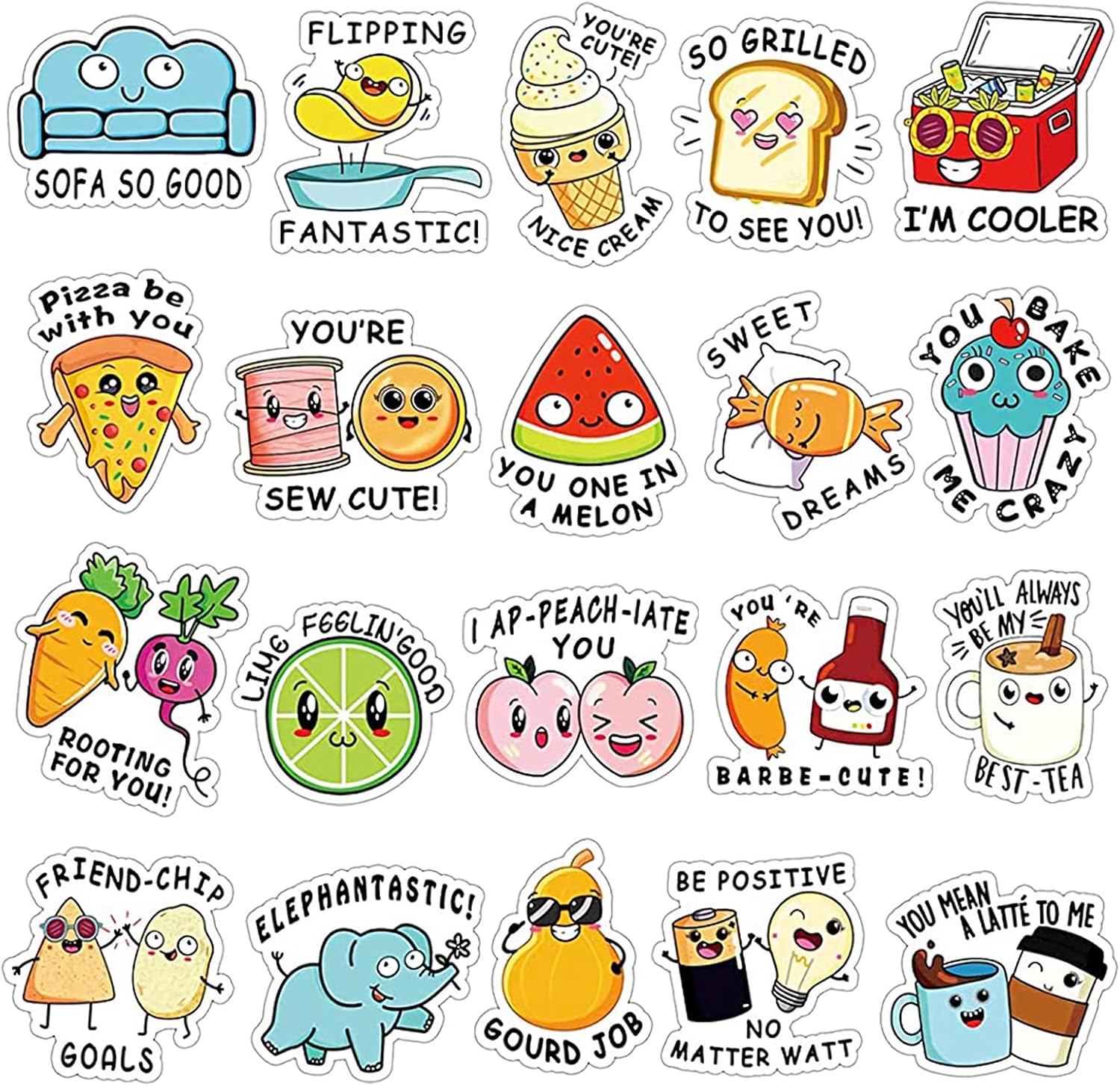 400 Pcs Funny Rewards Stickers for Kids, Punny Teacher Stickers for ...