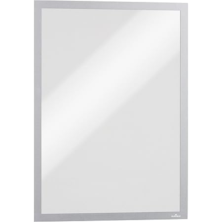 Durable DURAFRAME Magnetic Frame, A3 Format In Silver, Pack of 5 Frames ...