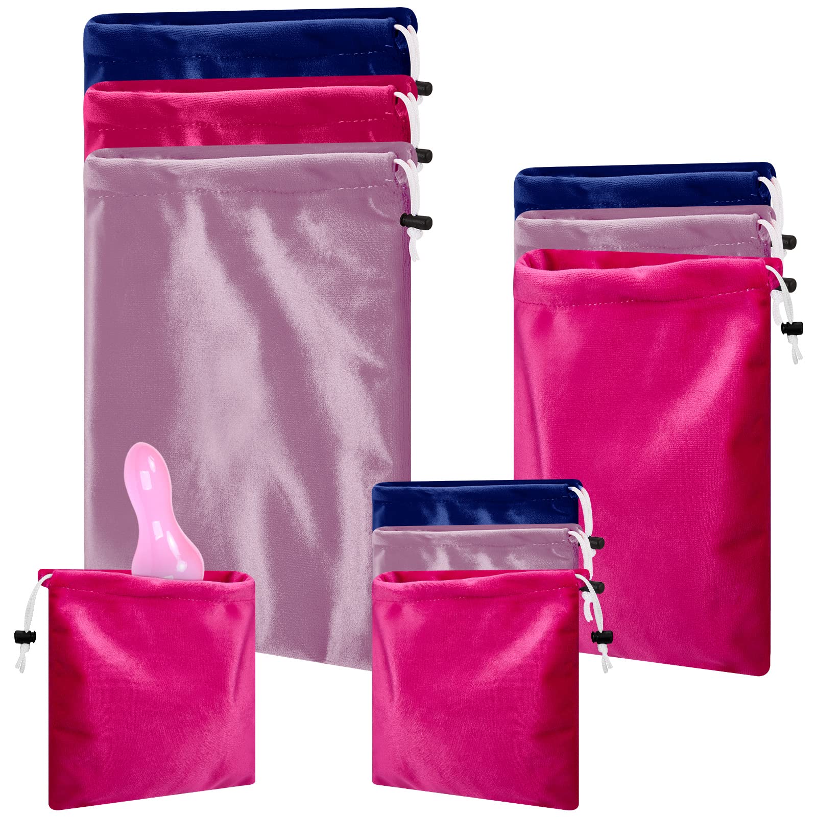 Amazon.com: 9 Pcs Adult Game Toy Storage Bags Drawstring Gift Bags ...