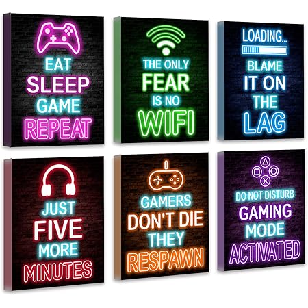 Amazon.com : SweetJECCU Personalized Gamer Neon Sign, Custom Signs for ...