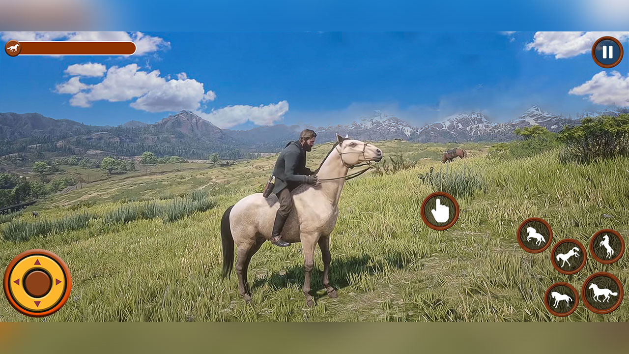 Horse Racing Simulator Games 2024: Rival Stars Cowboy Hunting Game 3D ...