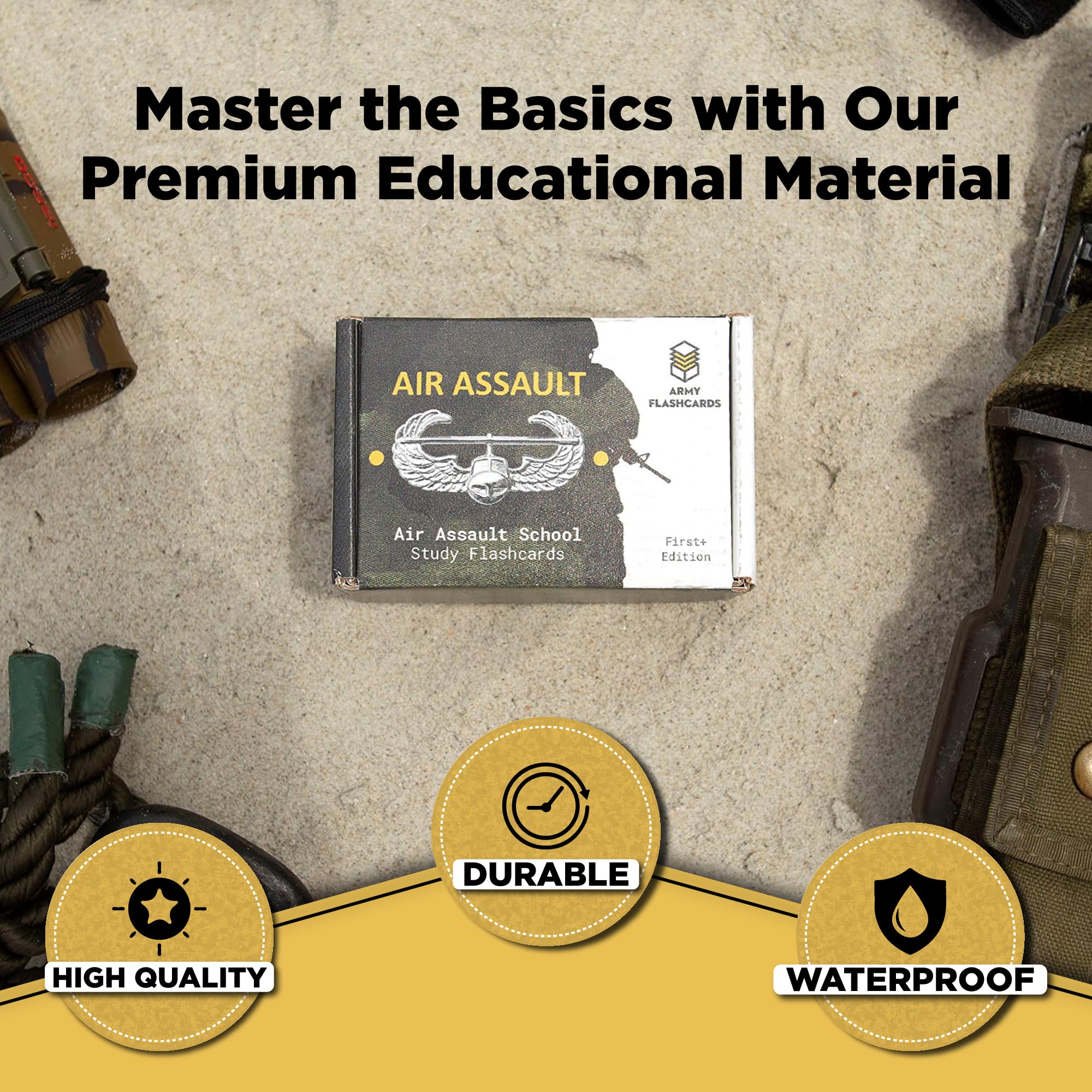 Snapklik.com : Air Assault School Study Flashcards 100 Of The Most ...