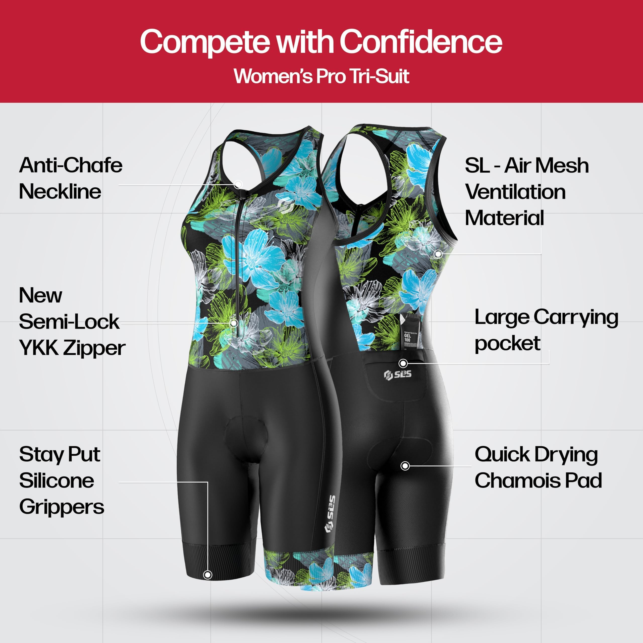 Snapklik.com : SLS3 Triathlon Suits Women - One Piece Tri Suit Women - Premium PRO FX Womens ...