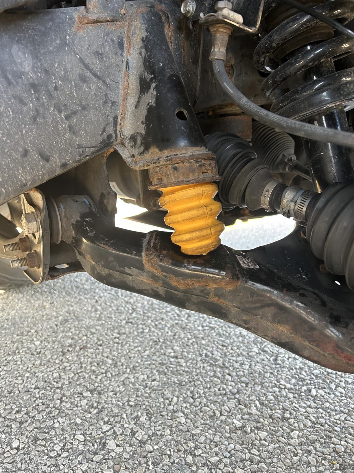 Two Control Rear Axle Bumpers Bump Stop 2Pcs Bump Stop Rear Frame ...