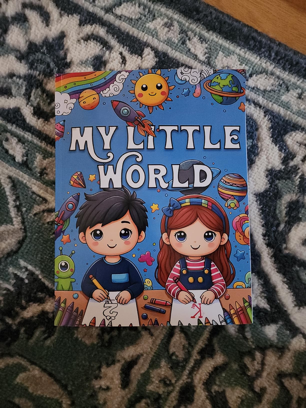 My Little World: A Cute, Fun, Magical Coloring Book For Kids Aged 2-8 ...