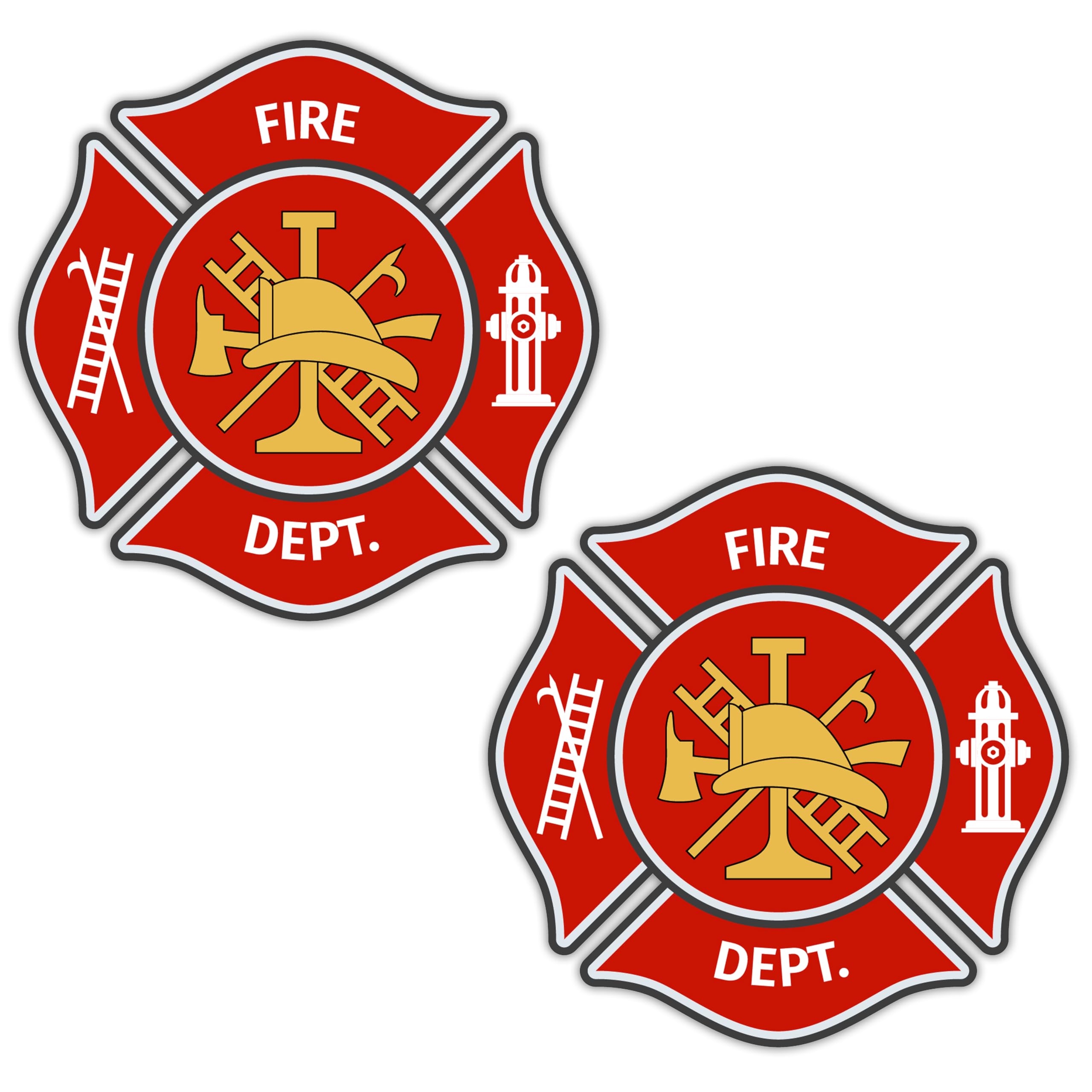 Fireman Maltese Cross Clip Art