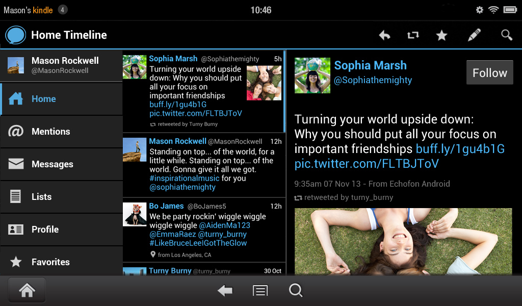Echofon for Twitter - App on the Amazon Appstore