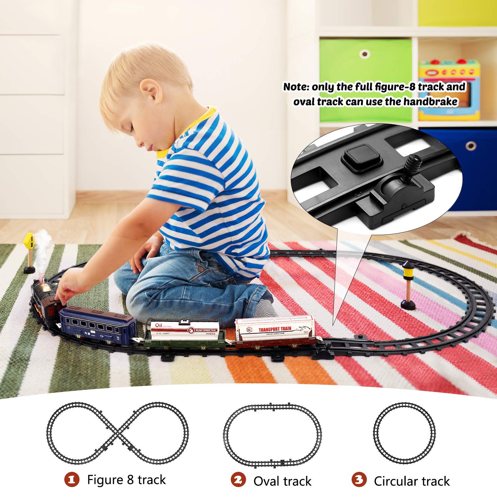 Toy Train Set, Electric Play...B08J9RWGSK | Encarguelo.com
