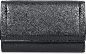Amazon.com: VALENCHI Leather Wallet For Women RFID Blocking Slim ...