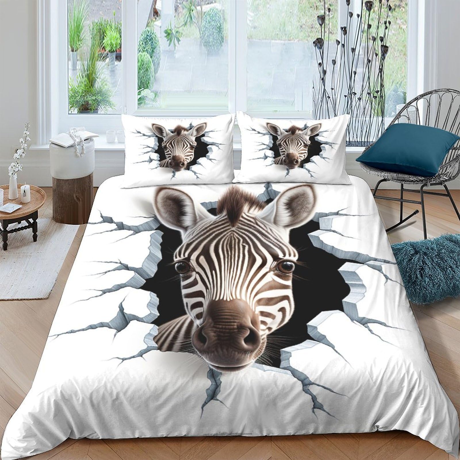 Zebra Comforter Set Zebra Comforter & Blanket New Baby Set | Stork