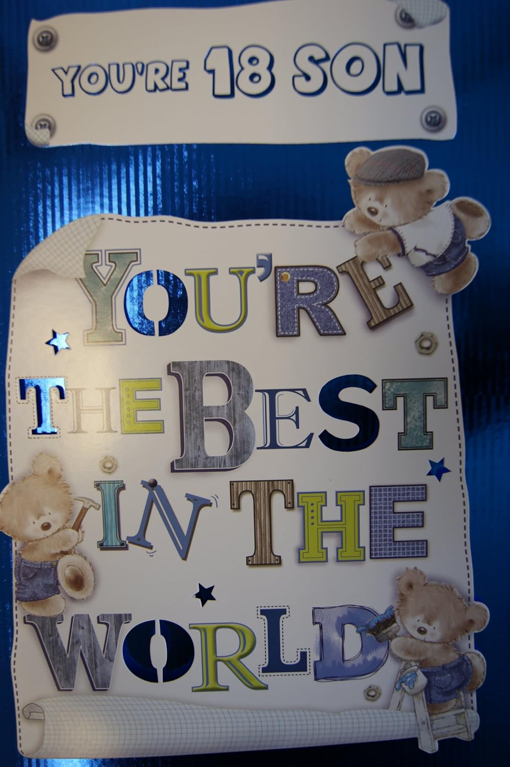 Extra Large 18Th Son Birthday Card 260 X 380 : Amazon.ca: Home
