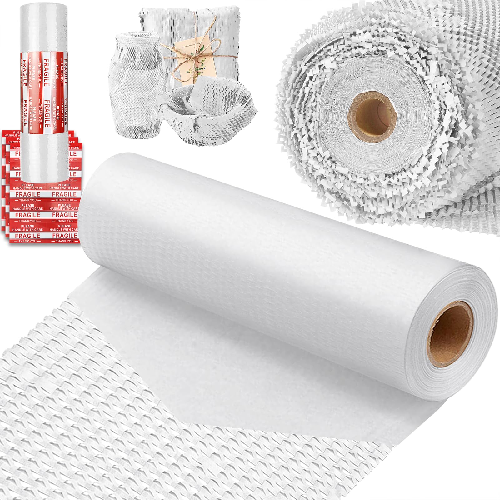 Snapklik.com : HOOPLE Honeycomb Packing Paper, Packing Paper For Moving ...