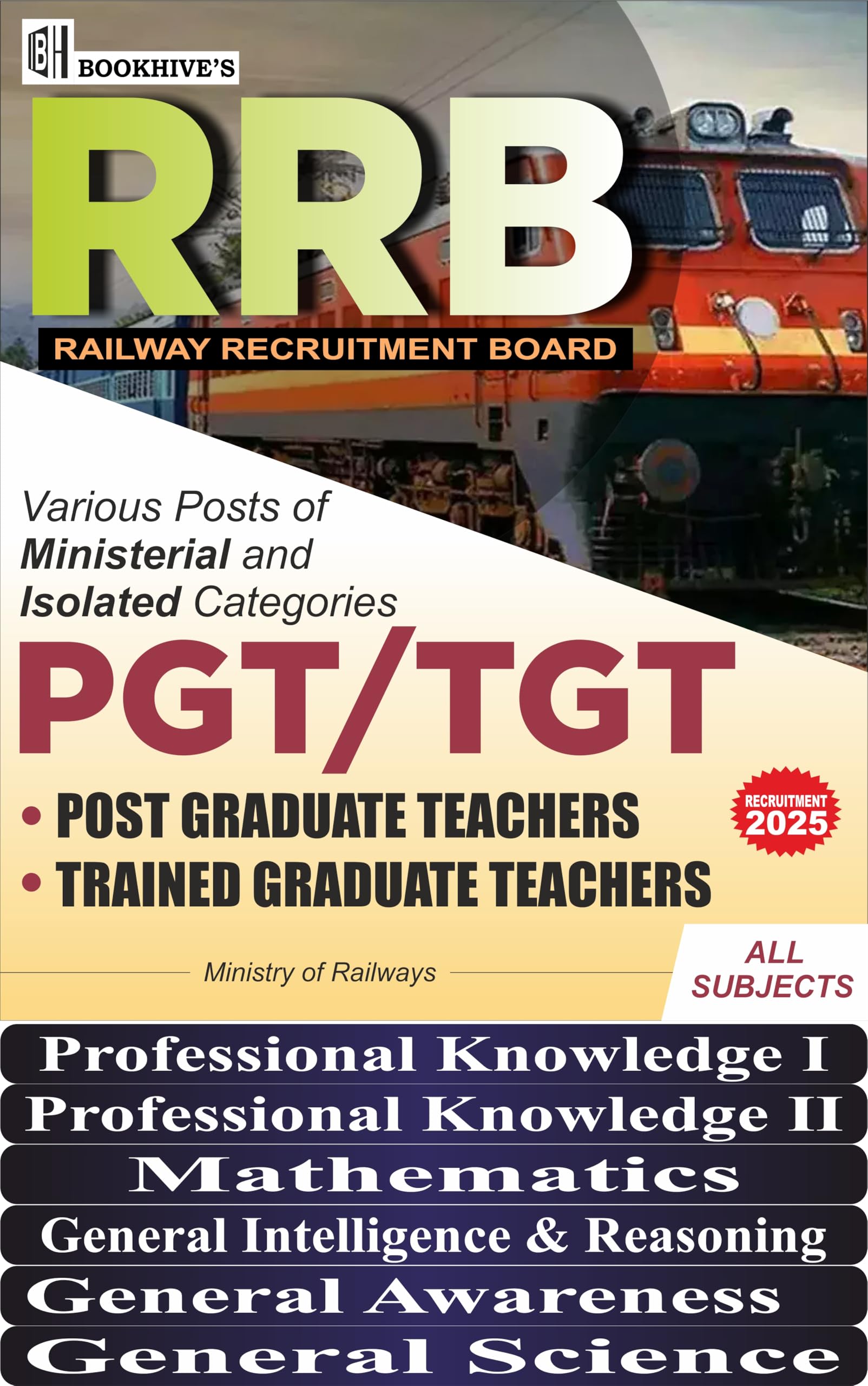 Buy RRB PGT/TGT Teachers 2025 Railway Ministerial & Isolated Categories ...