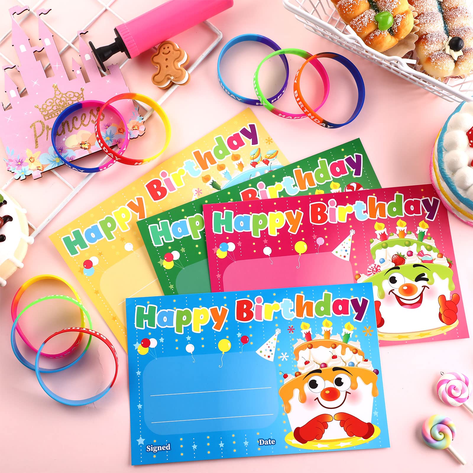 Snapklik.com : Junkin 32 Pcs Star Student Certificate Award Wristband ...