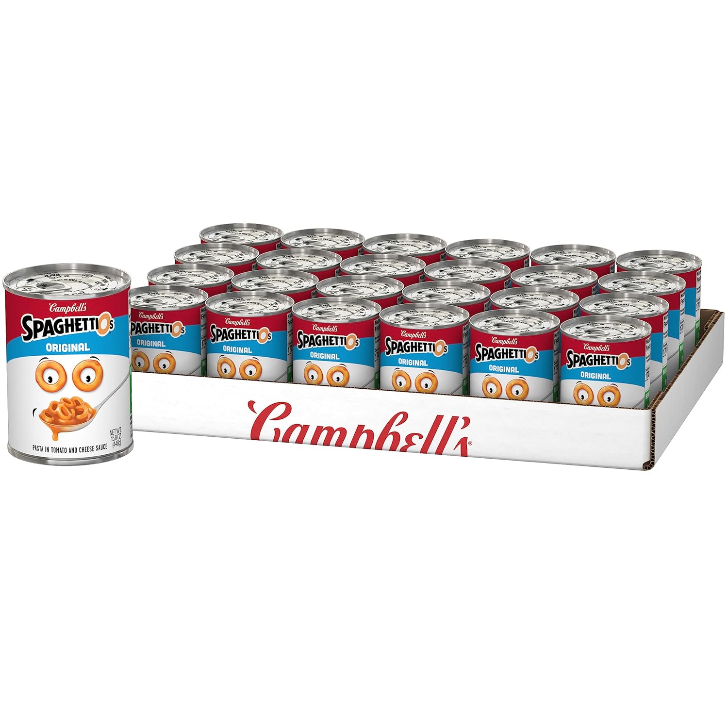 Amazon.com : SpaghettiOs Original Canned Pasta, 15.8 oz Can (Pack of 24 ...