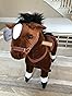 Amazon.com: Ride-On Horse,Toy Horse,Riding Horse,No Battery,No ...