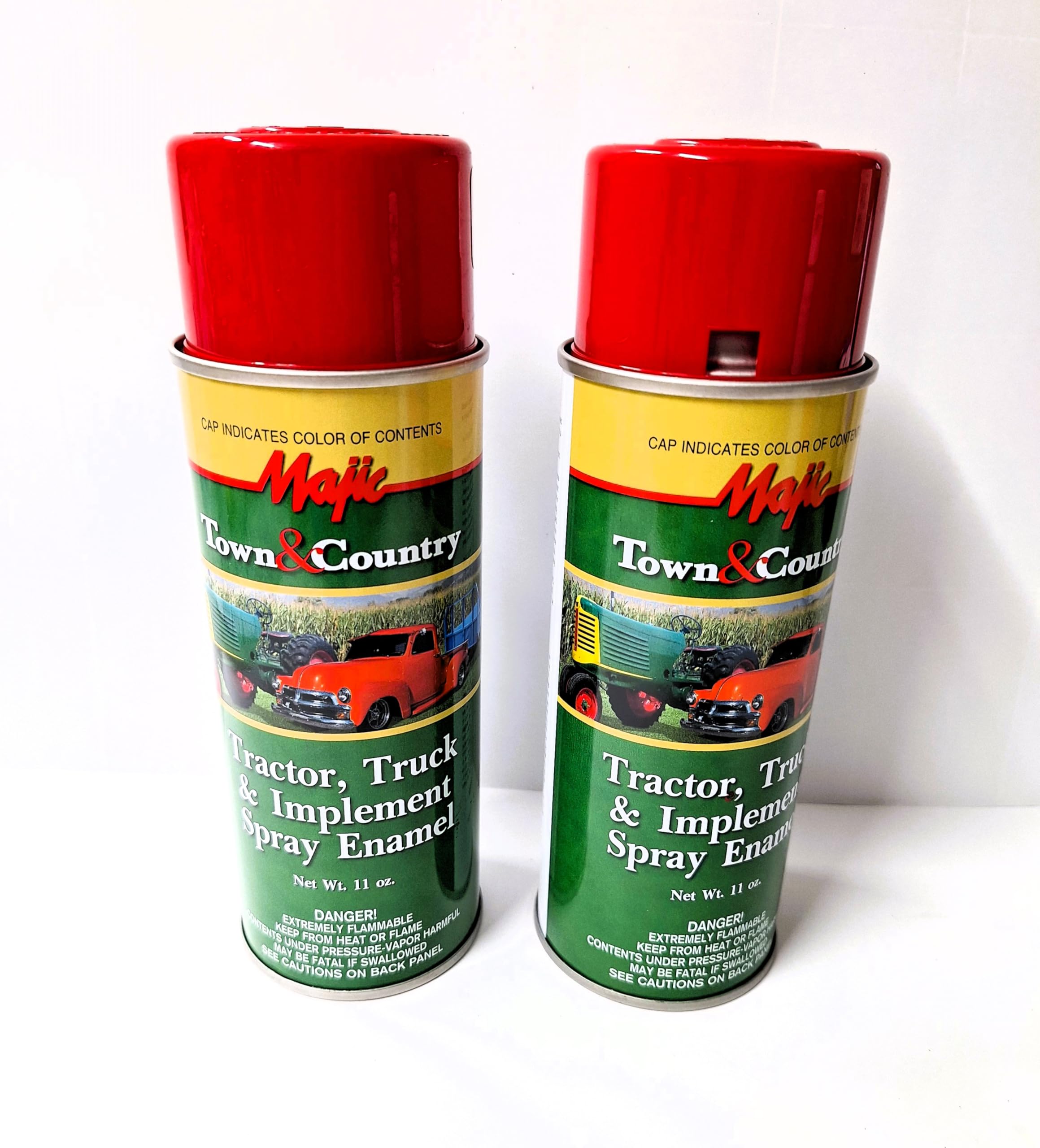 Cannot Ship to CA. 2 Cans Red Spray Paint for IH International Farmall ...
