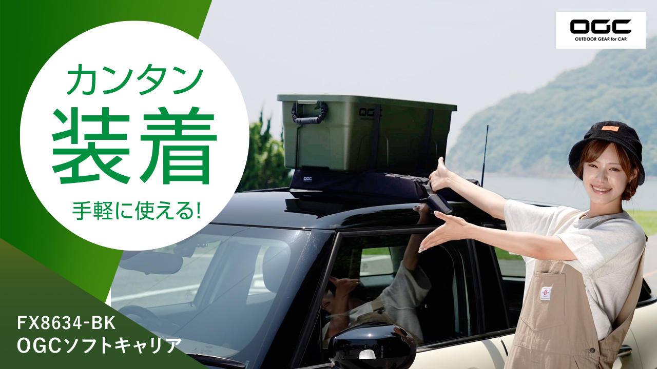 最高の エーモン amon OGC ソフトキャリア 車用 ルーフキャリア ルーフラック ベースキャリア カヤック スノーボード サーフボード 86 kochi-ot.main.jp