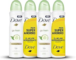 Dove Deodorant Cucumber, 2 X 200 ml (Total: 400 ml) : Amazon.co.uk: Beauty
