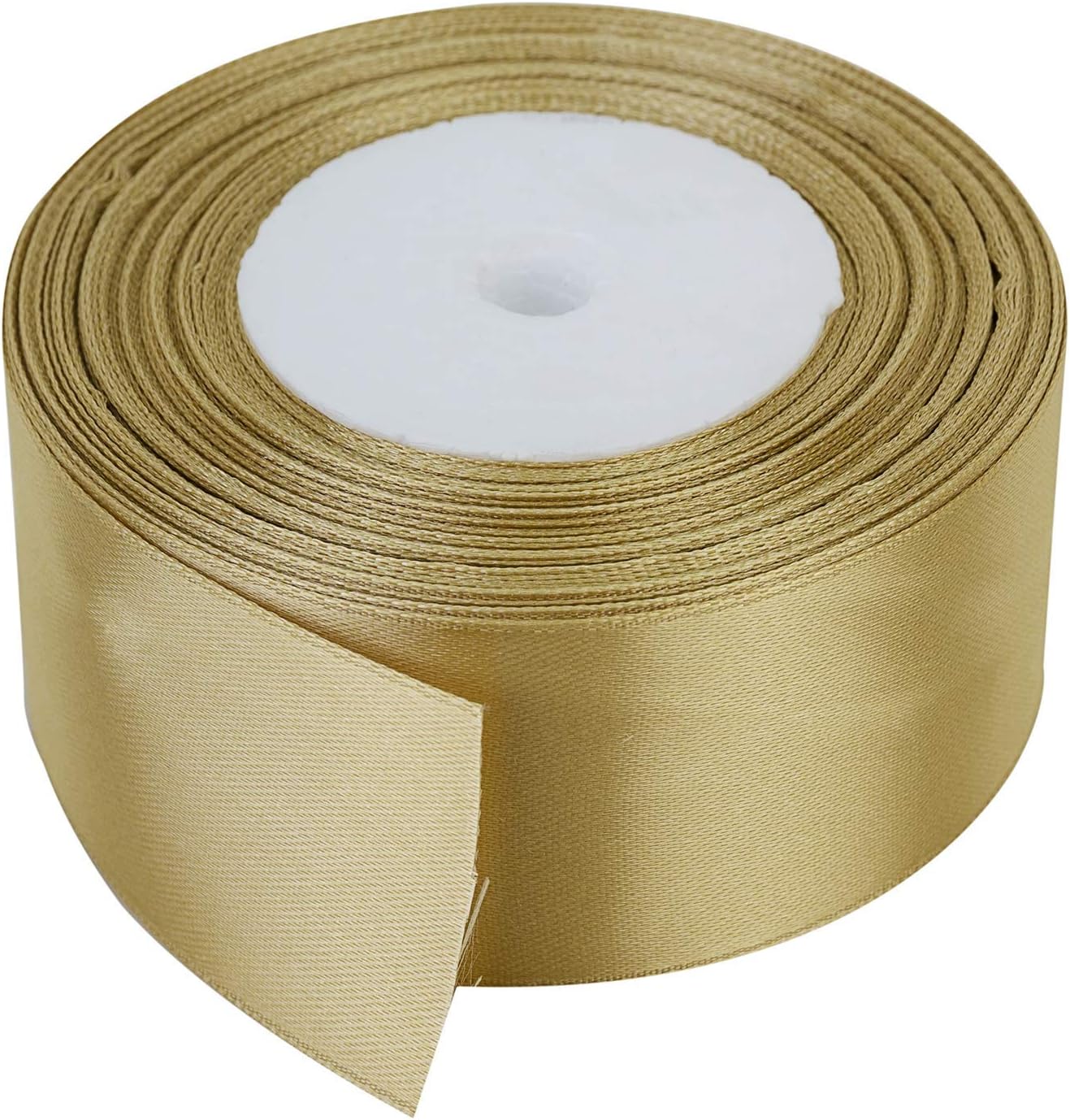 3m Ribbon - Wide Satin (Golden Shine) by Anita's : Amazon.co.uk: Home ...