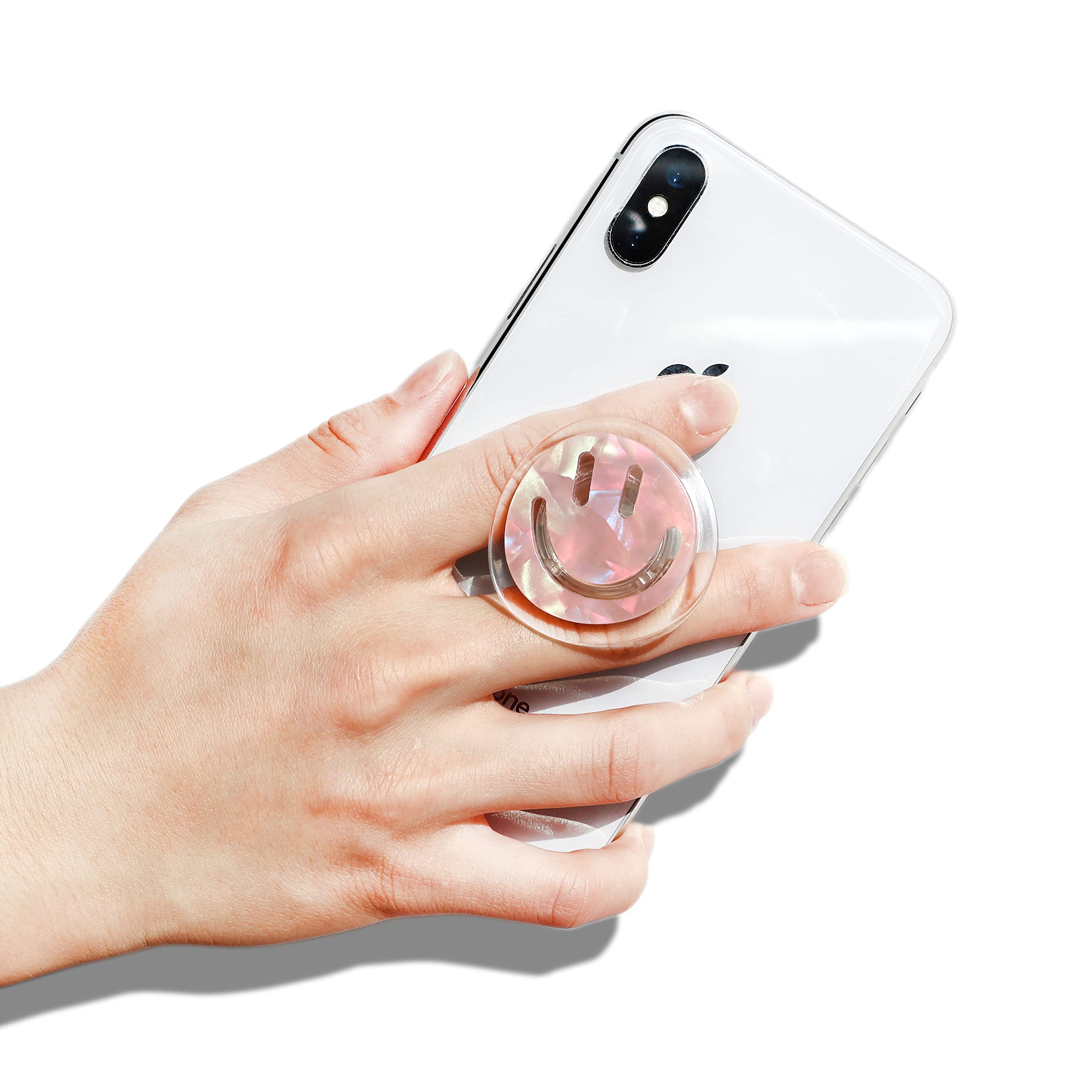 Snapklik.com : GRIPONG Smiley Face Phone Grip - Fun And Expandable ...