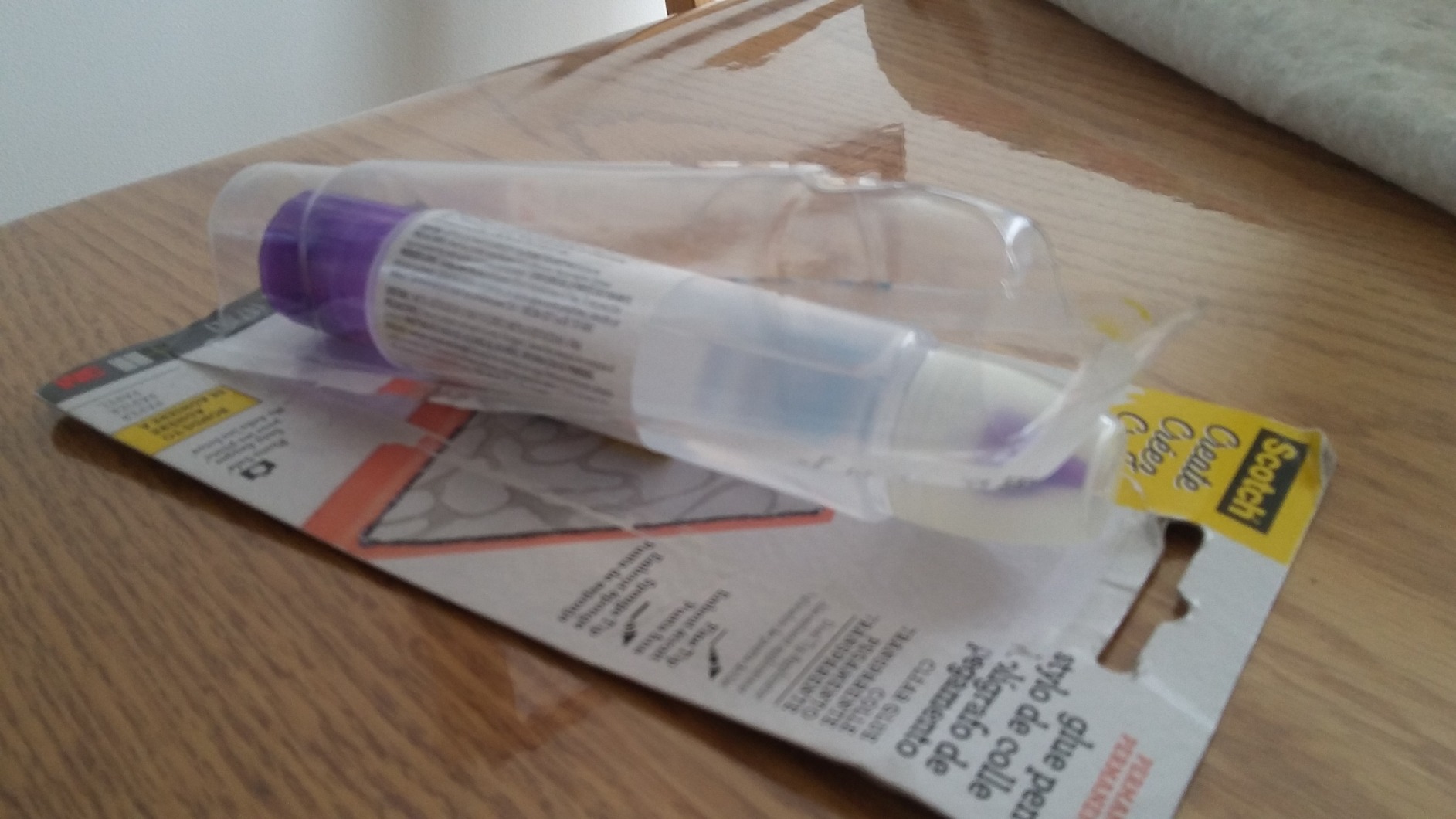 Scotch Glue Pen 019-ESF, 47 Ml, Dual Tip Applicator, Fine Tip & Sponge ...