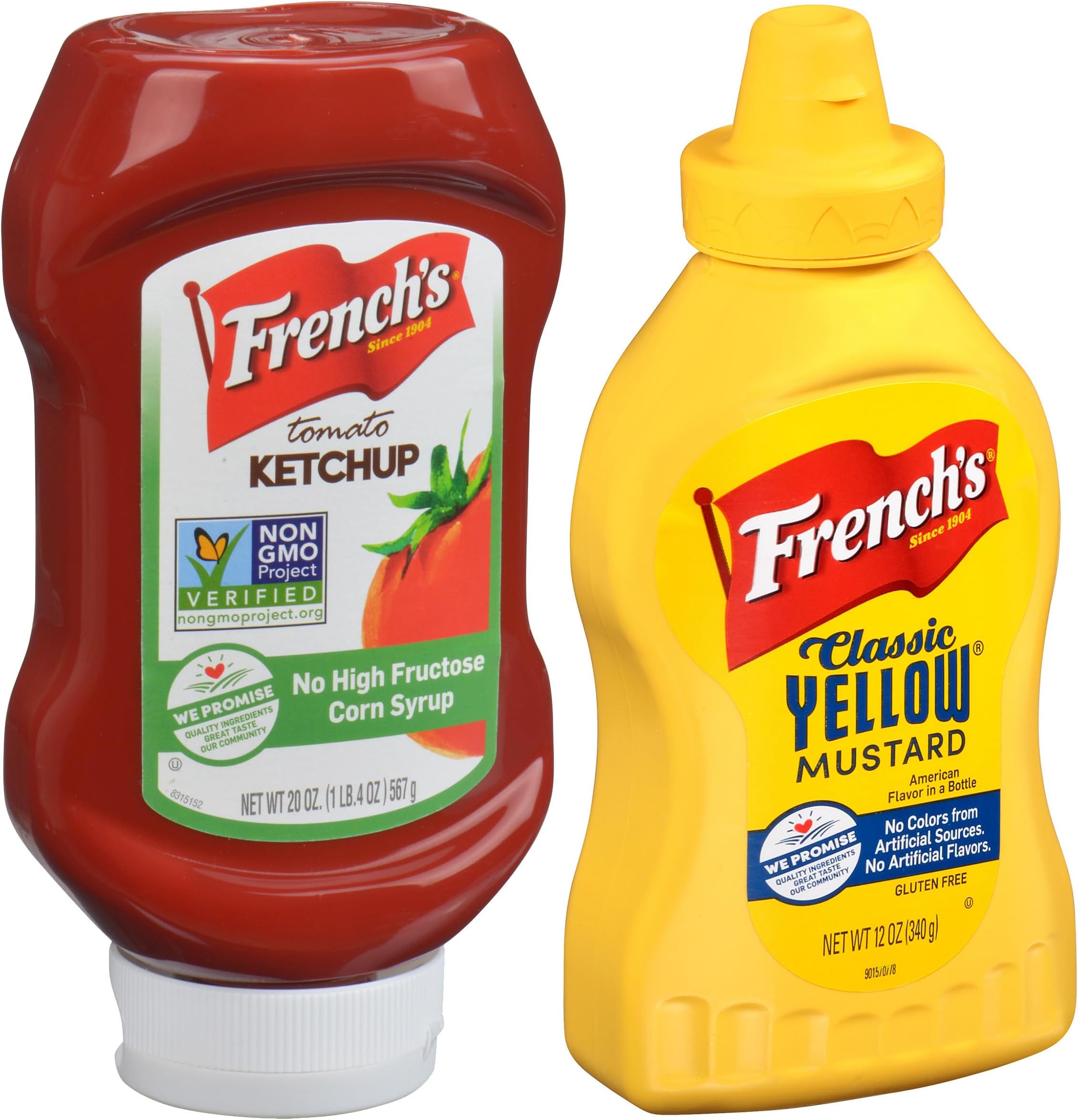 Amazon.com : Heinz Tomato Ketchup, Sweet Relish & 100% Natural Yellow ...