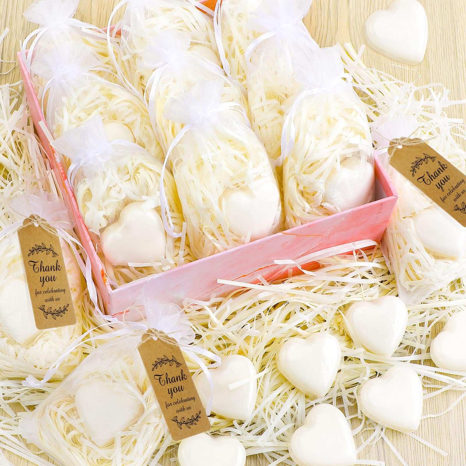 Amazon.com : Weiye 81PCS Soap Rose Flower - Flora Scented Soap Rose ...