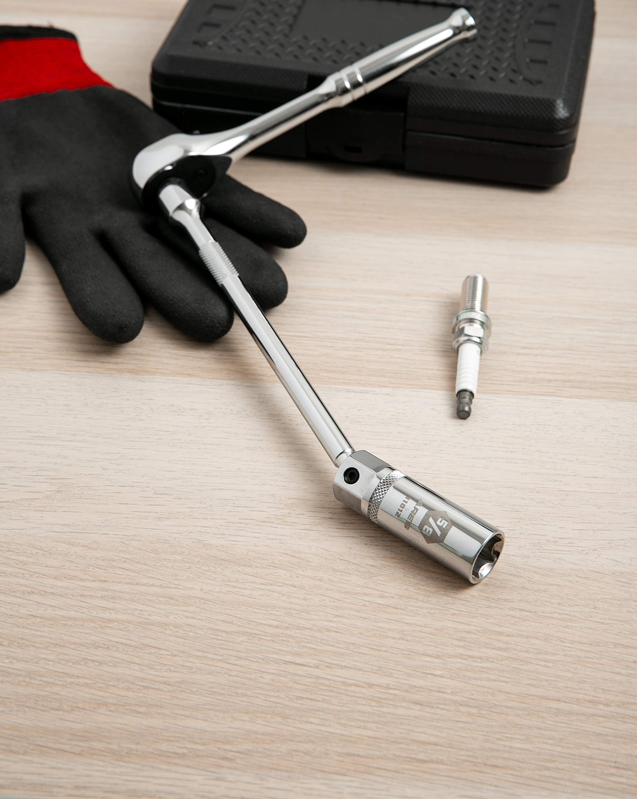 Snapklik.com : 3/8-inch Drive By 5/8-inch Magnetic Swivel Spark Plug ...