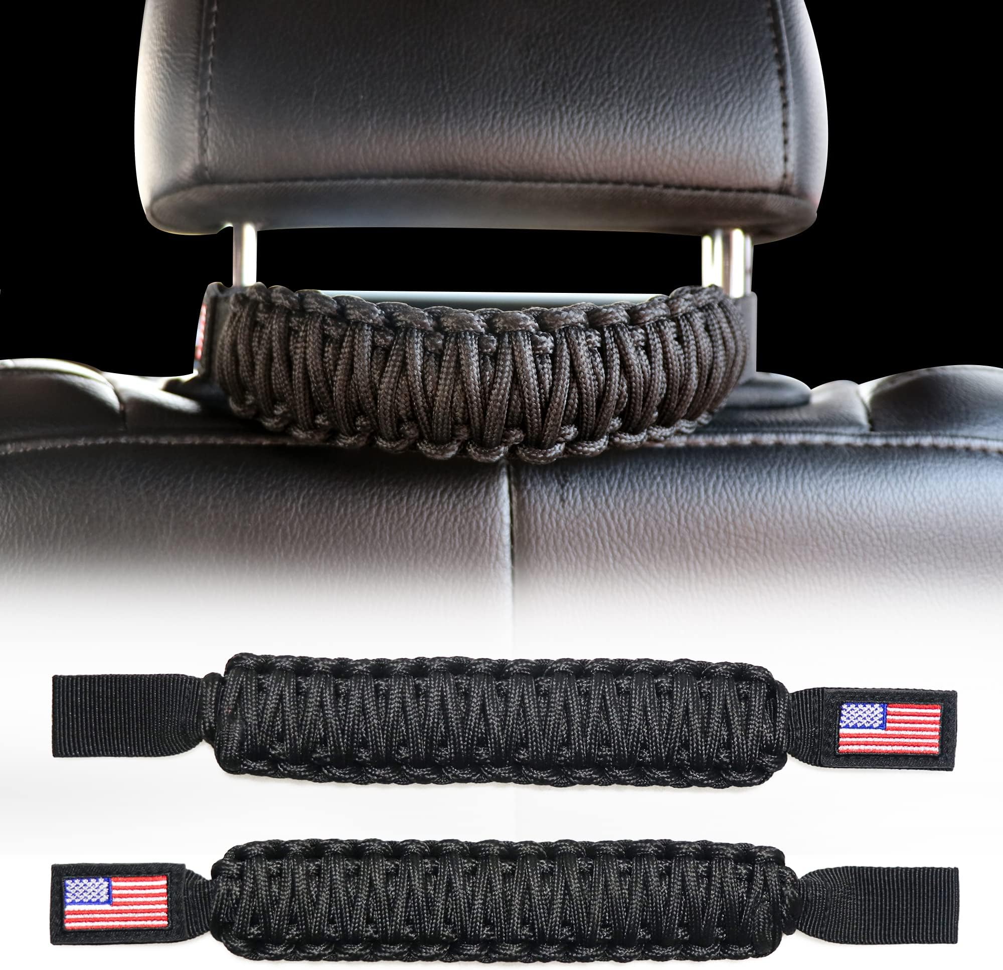 Amazon.com: Dickno 2 PCS Car Headrest Grab Handle, Auto Rear Seat ...