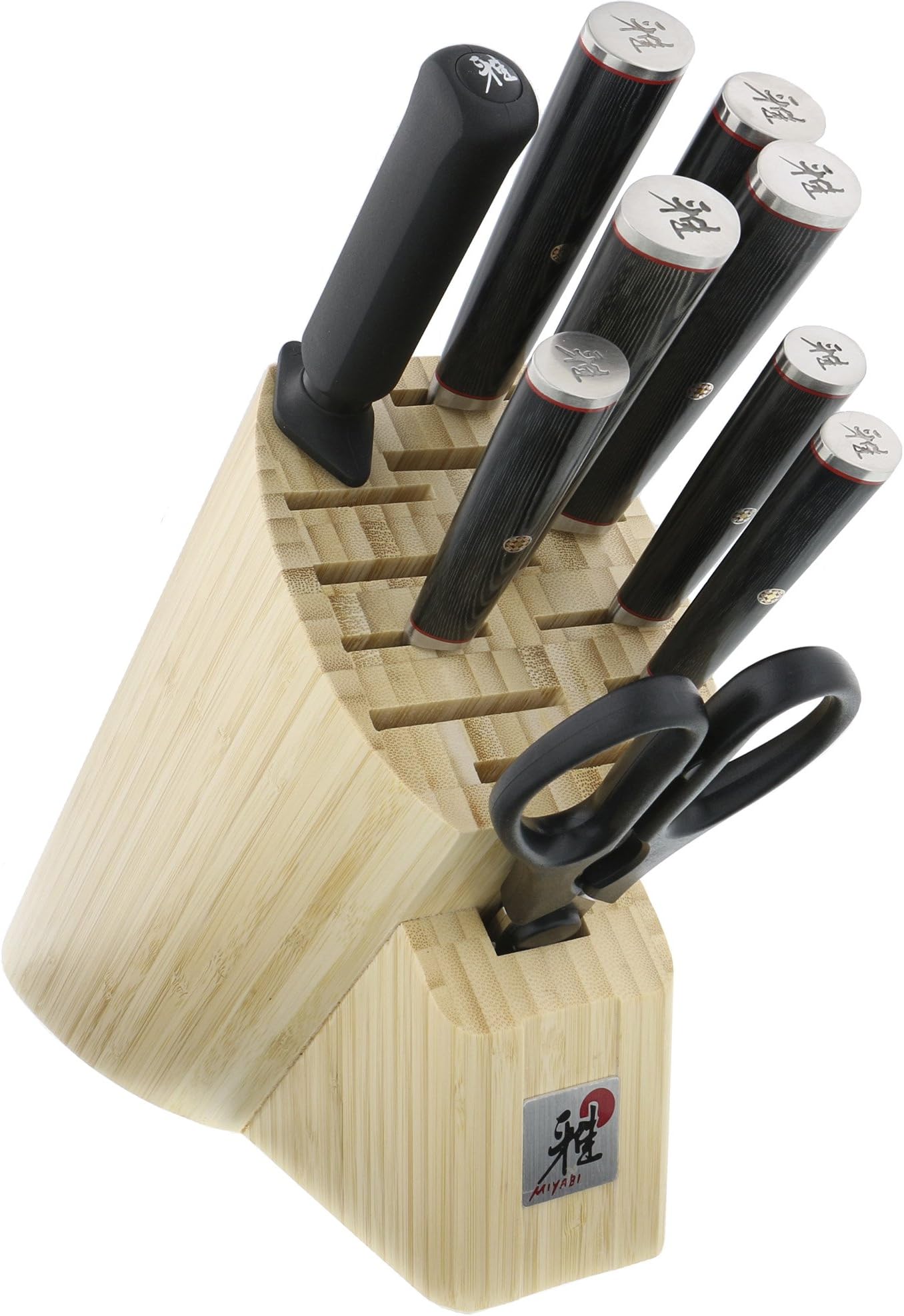 Amazon.com: Miyabi Mizu SG2 13 Piece Knife Block Set: Home & Kitchen