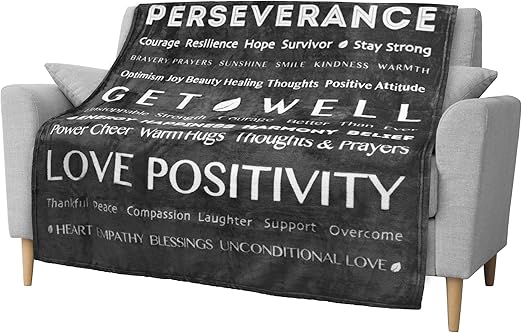 Amazon.com: PAVILIA Healing Blanket Fleece, Get Well Soon Gift, Soft ...