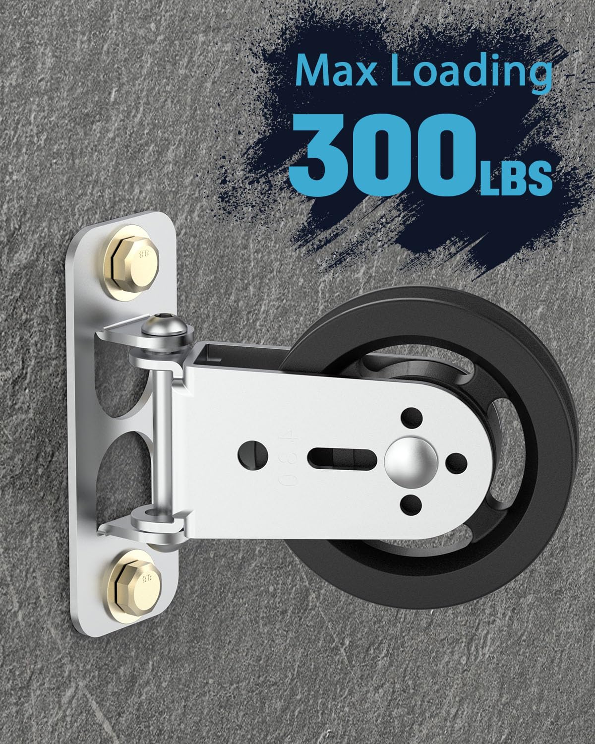 Snapklik.com : Gym Pulley Blocks, 3.5Inch/88mm Wall Mount Fixed Pulley ...