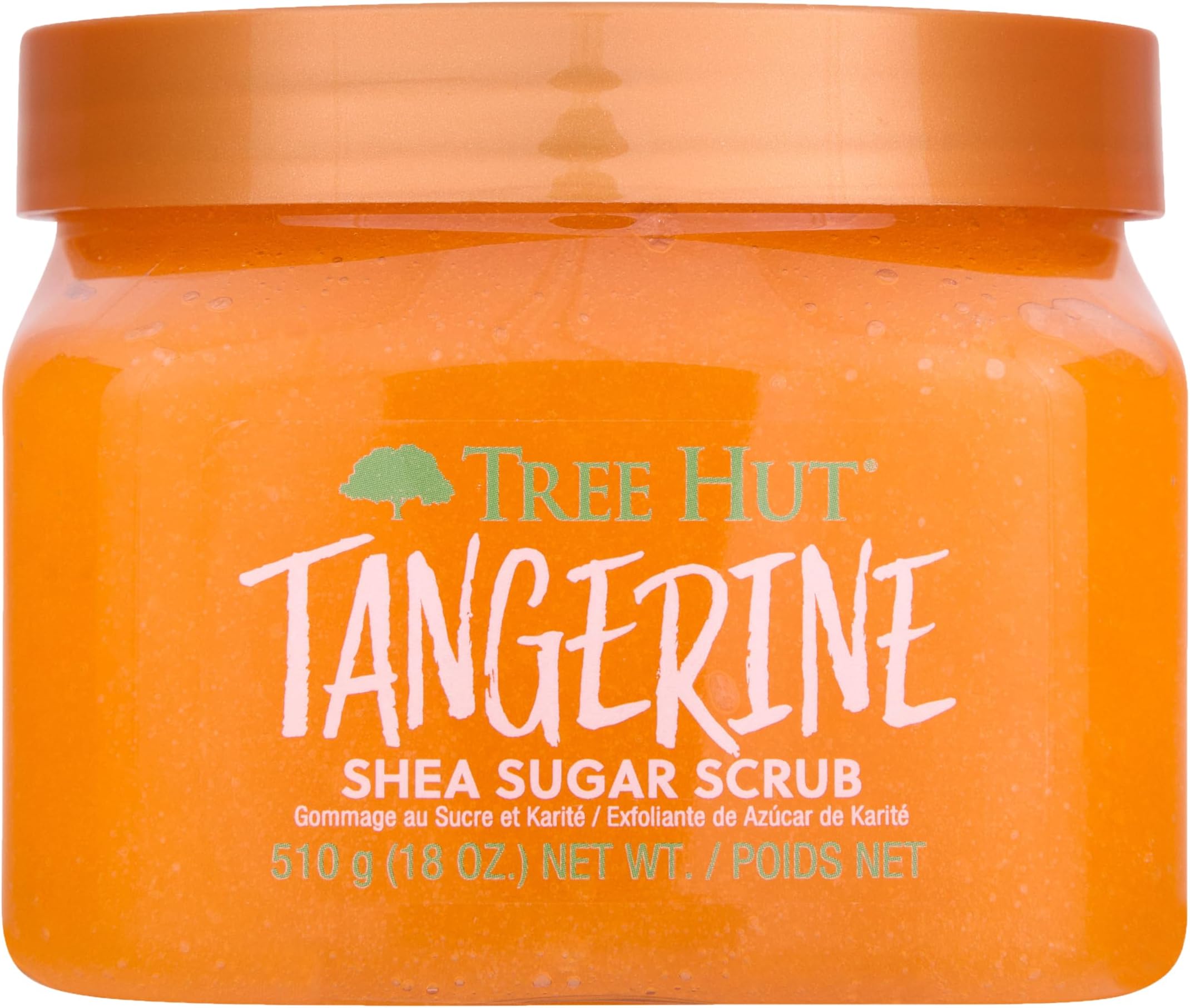 Amazon.com: Tree Hut Tangerine Shea Sugar Scrub | Exfoliating Body ...