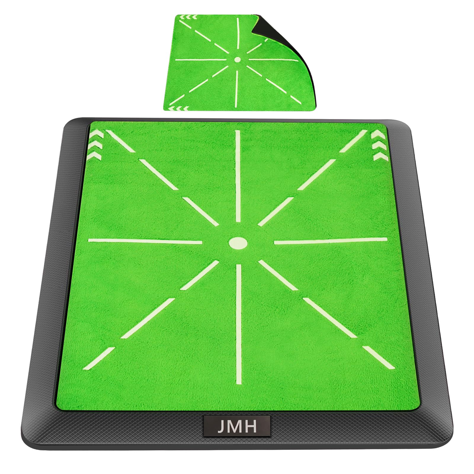 Amazon.com : JMH Durable Golf Practice Mat with Path Feedback for ...