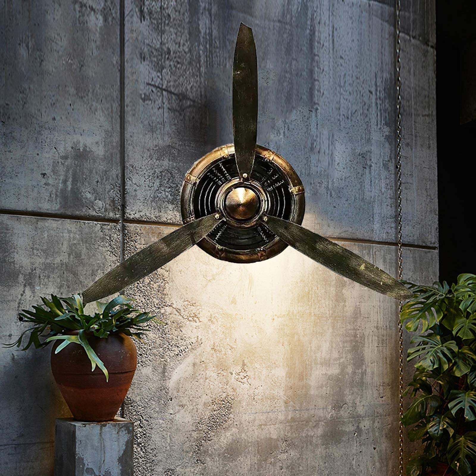 Plane 3d Propeller Wall Art