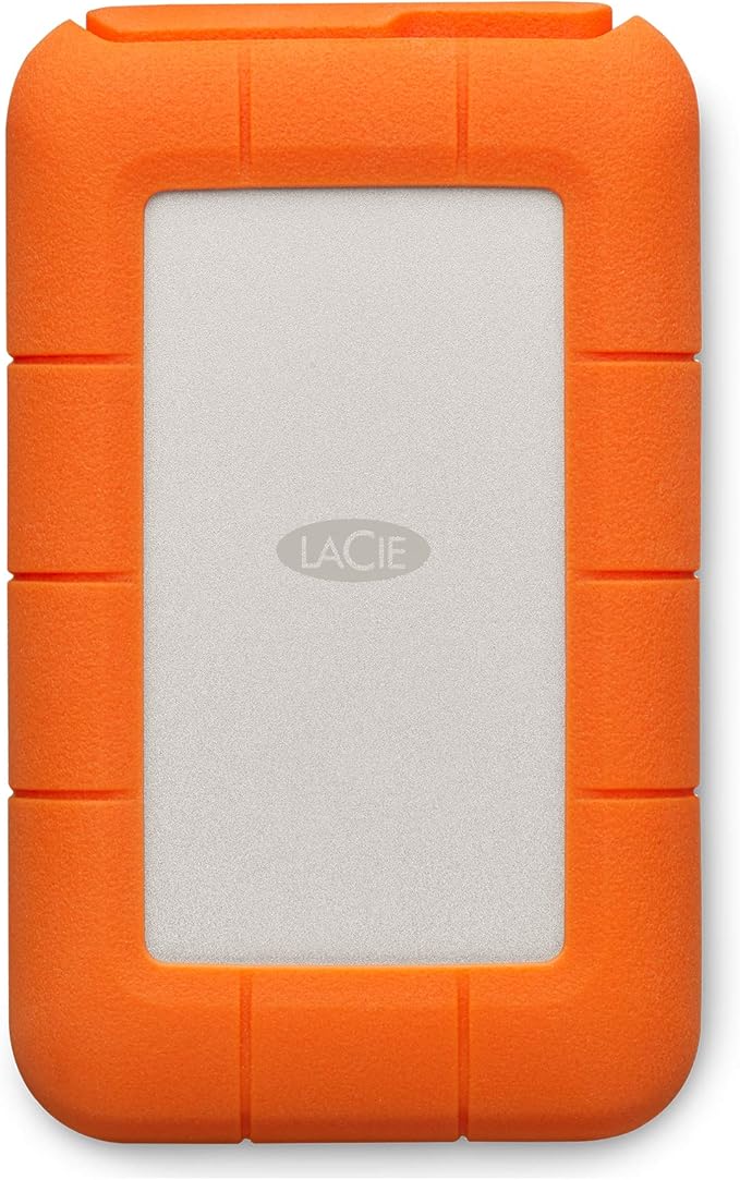 LaCie Rugged Mini USB 3.0 / USB 2.0 2TB Portable Hard Drive LAC9000298 ...