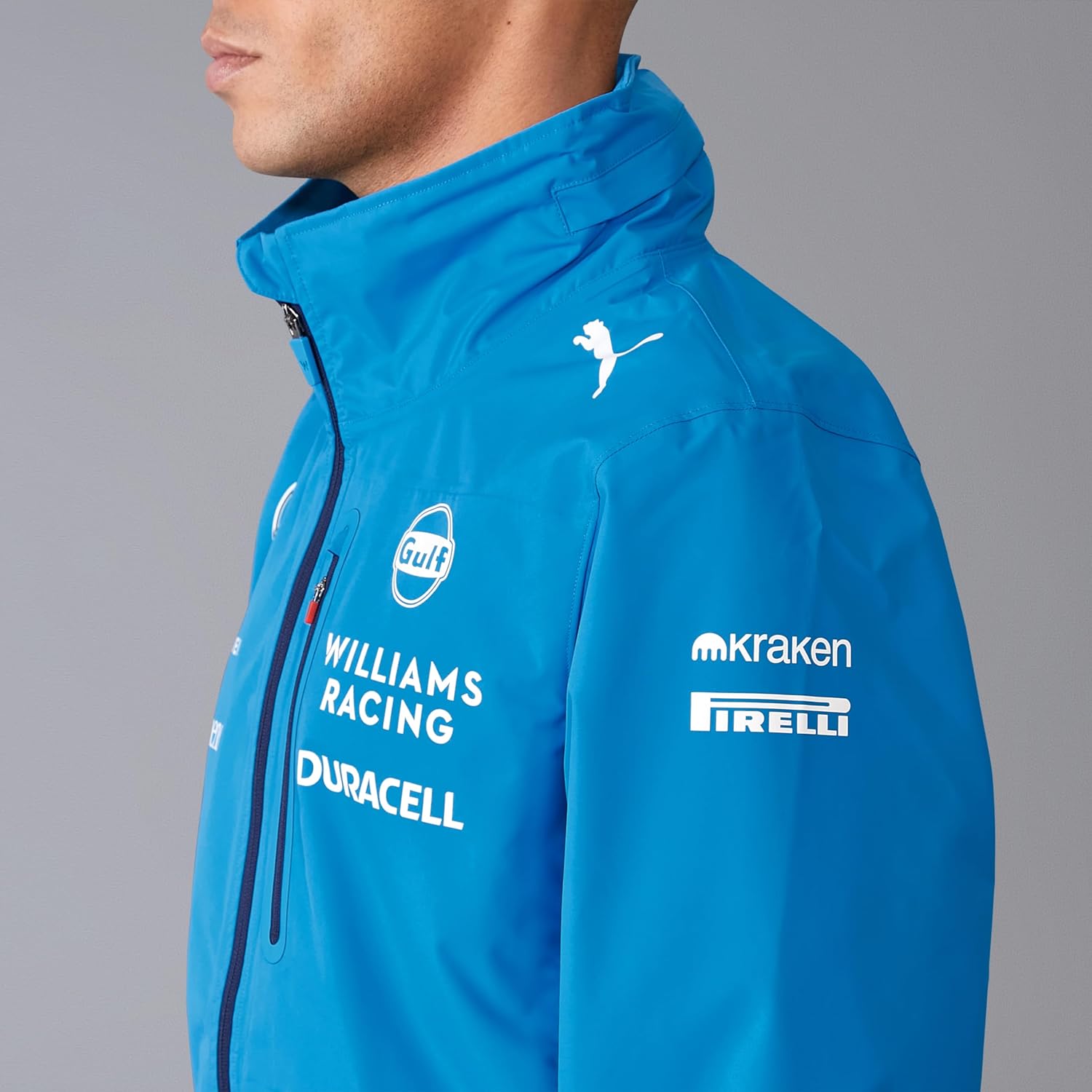PUMA Williams Racing 2024 Rain Jacket - 5K Rainproof finish - Blue