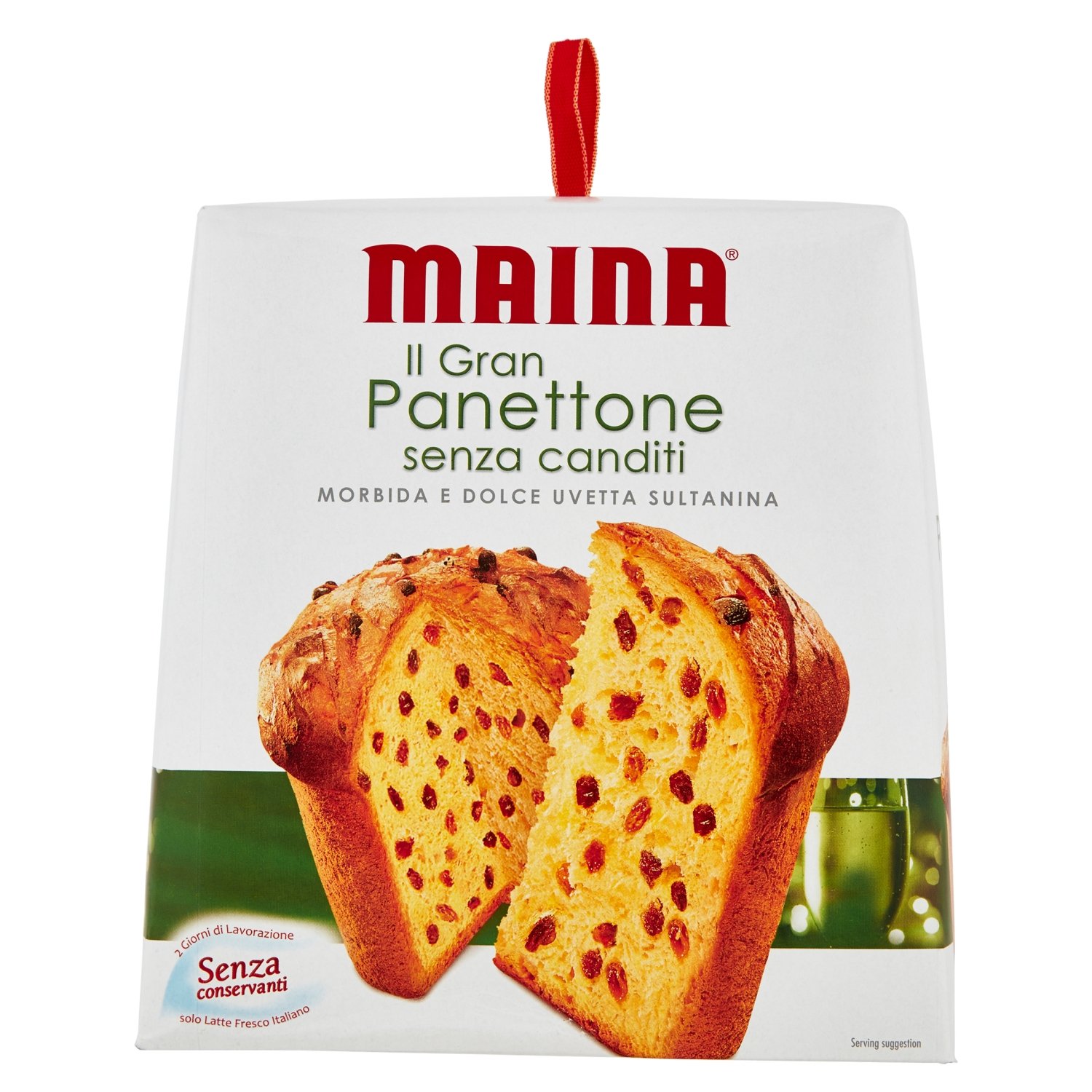 Amazon.com : Maina: "Panettone Soffice Senza Canditi" Christmas cake ...