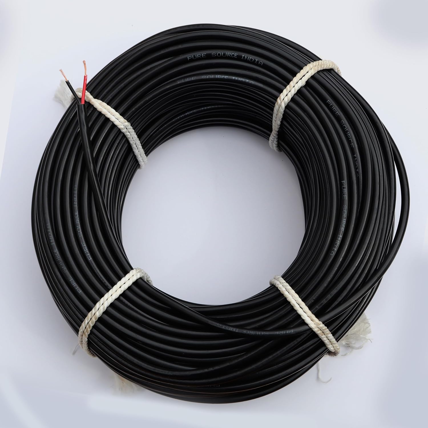 Pure Source India Flexible 0.50mm x 2 Core Round Copper Electrical Wire ...