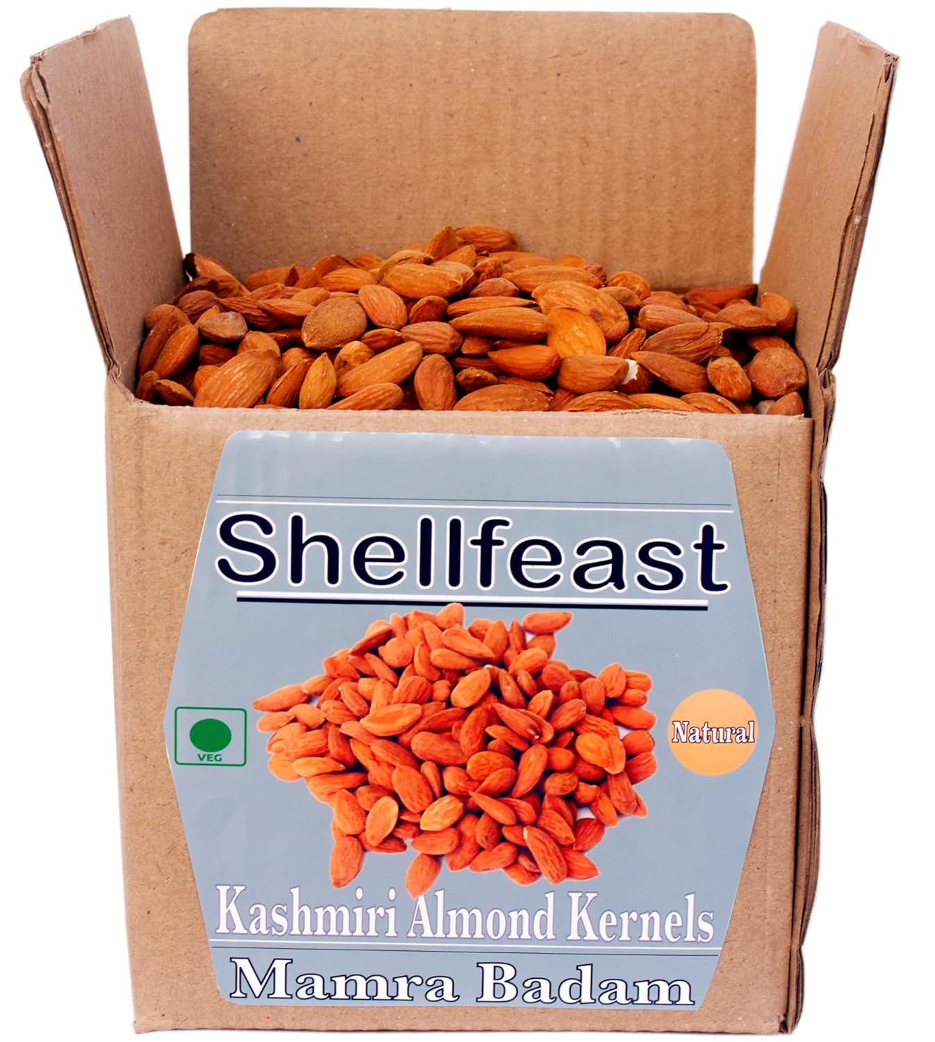 Shellfeast Kashmiri Mamra Almond Kernels . Kashmiri Mamra Badam Giri ...