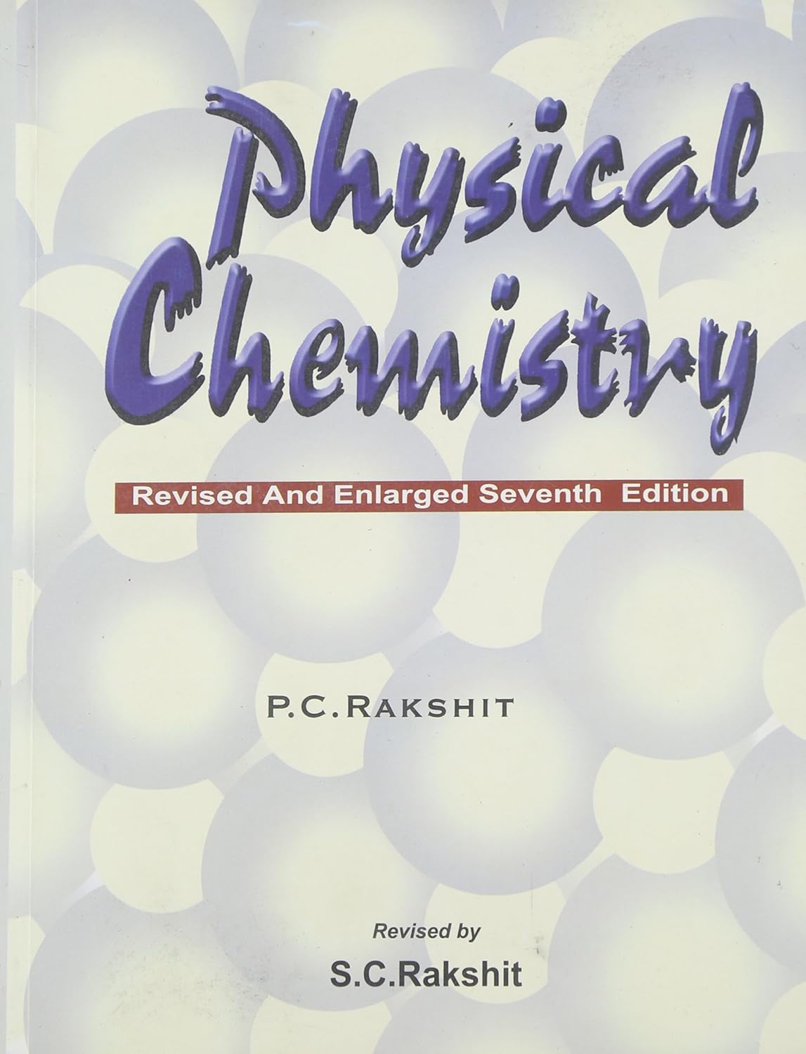 Physical Chemistry: Rakshit, P. C.: 9788187169079: Amazon.com: Books