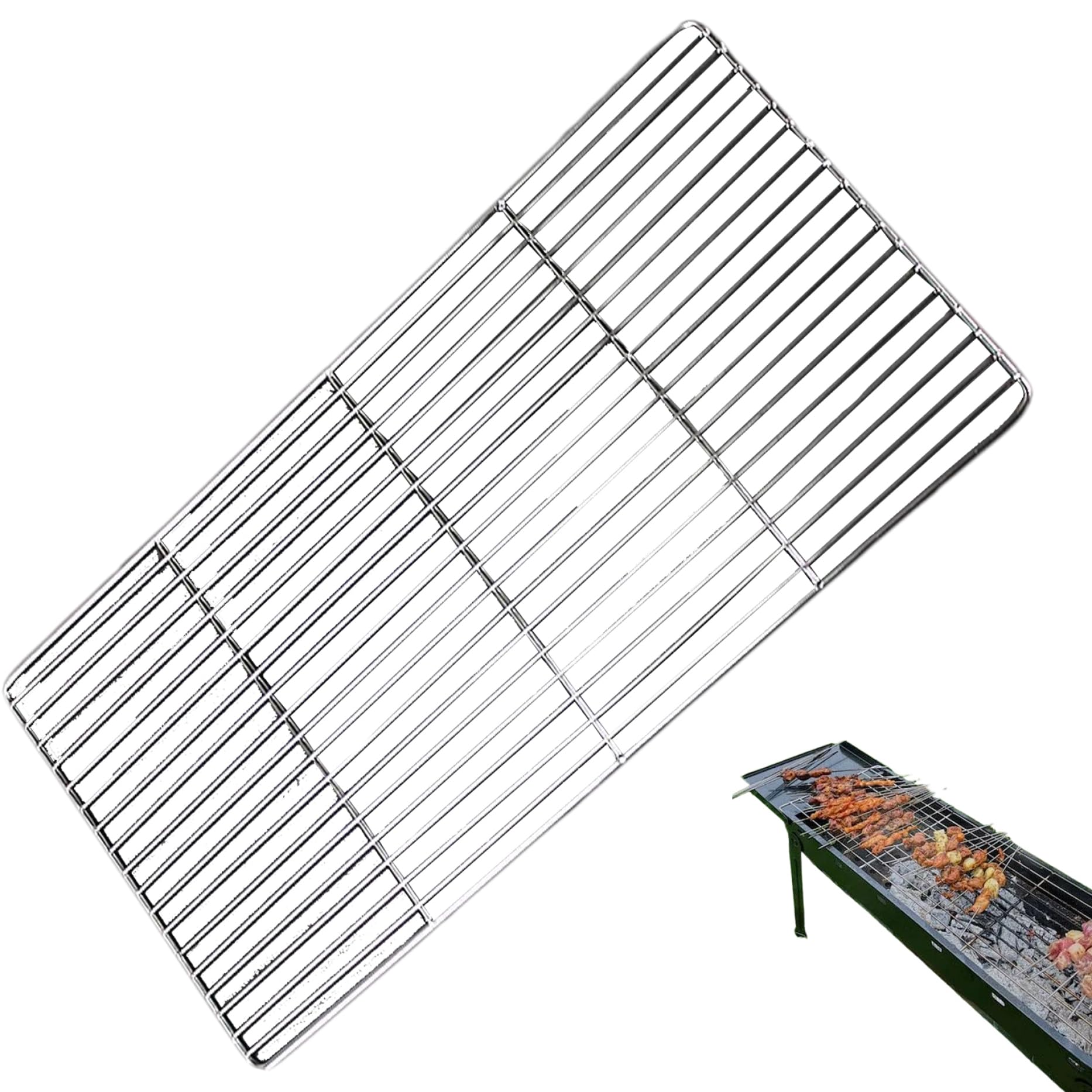 Amazon.com : Yeory Grill Rack 20x12 Stainless Steel Grill Grates Food ...
