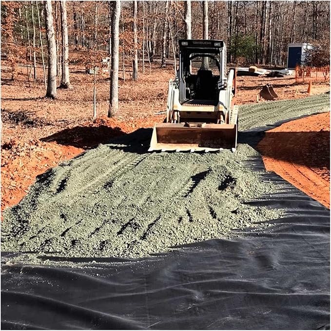 Amazon.com : 7OZ Geotextile Fabric Under Gravel, Non Woven Fabric for ...