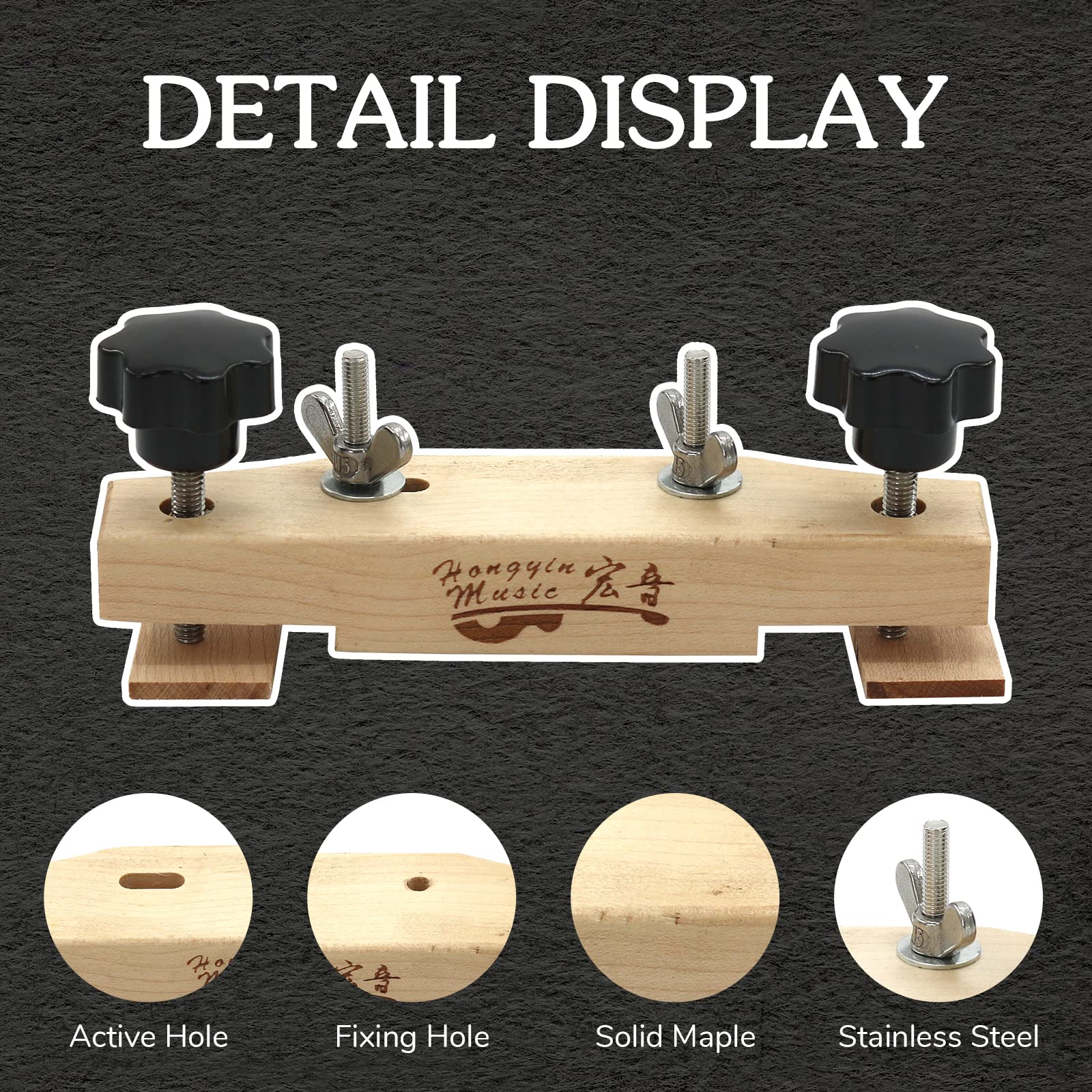 Snapklik.com : Guitar Bridge Clamp, Classical/Acoustic Guitar Fixture ...