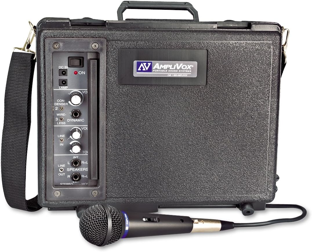 Amazon.com : AmpliVox S222 Audio Portable Buddy Professional PA System ...