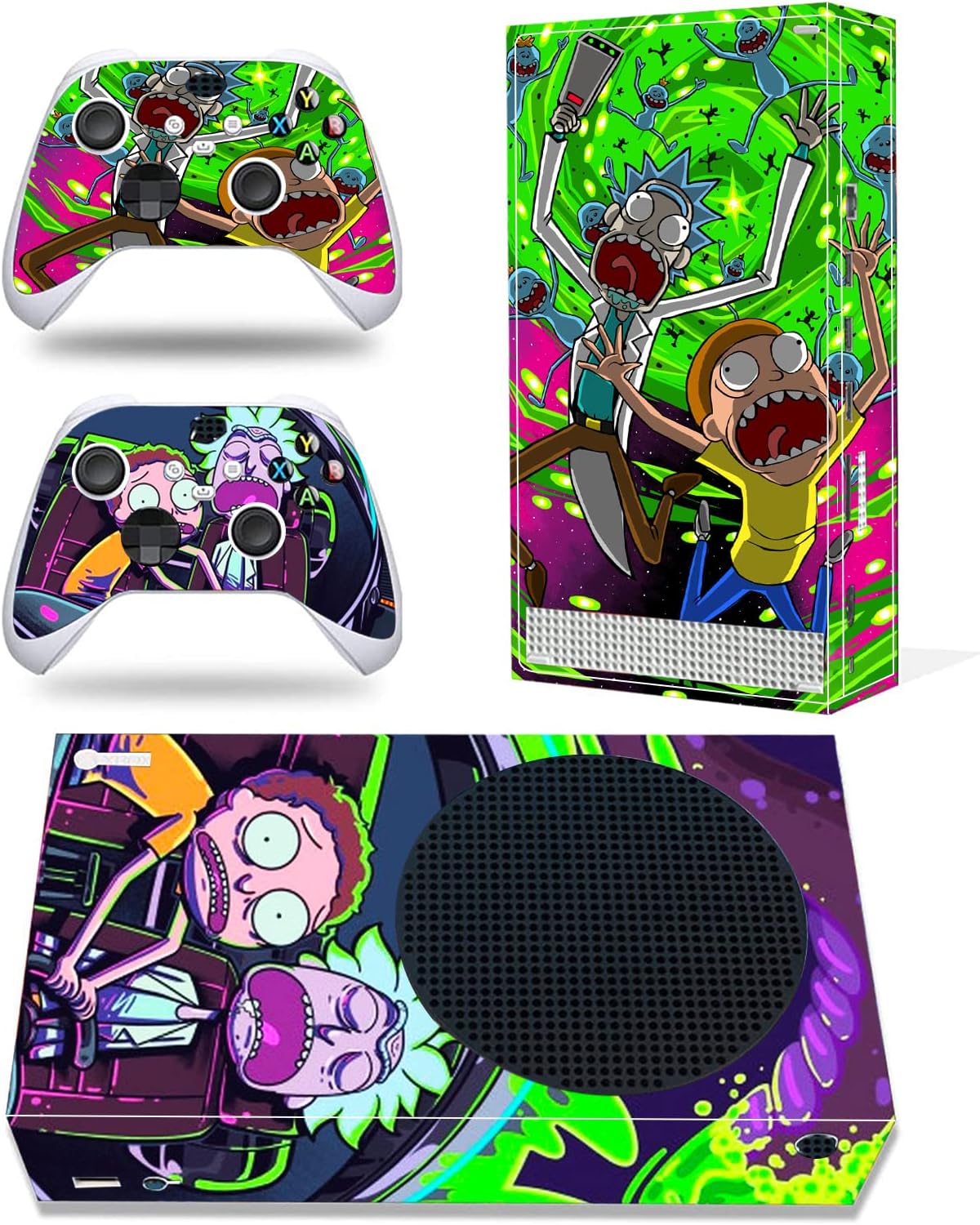 Amazon.com: JOCHUI Xbox Series S Slim Console Anime Girl Wrap Skin ...