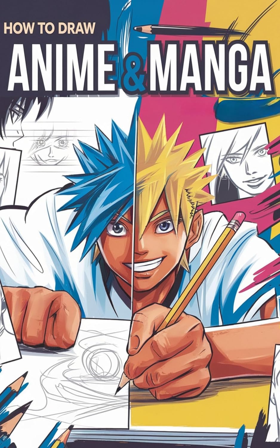 How to Draw Anime & Manga: Easy Techniques for Anime Fans: Step-by-Step ...