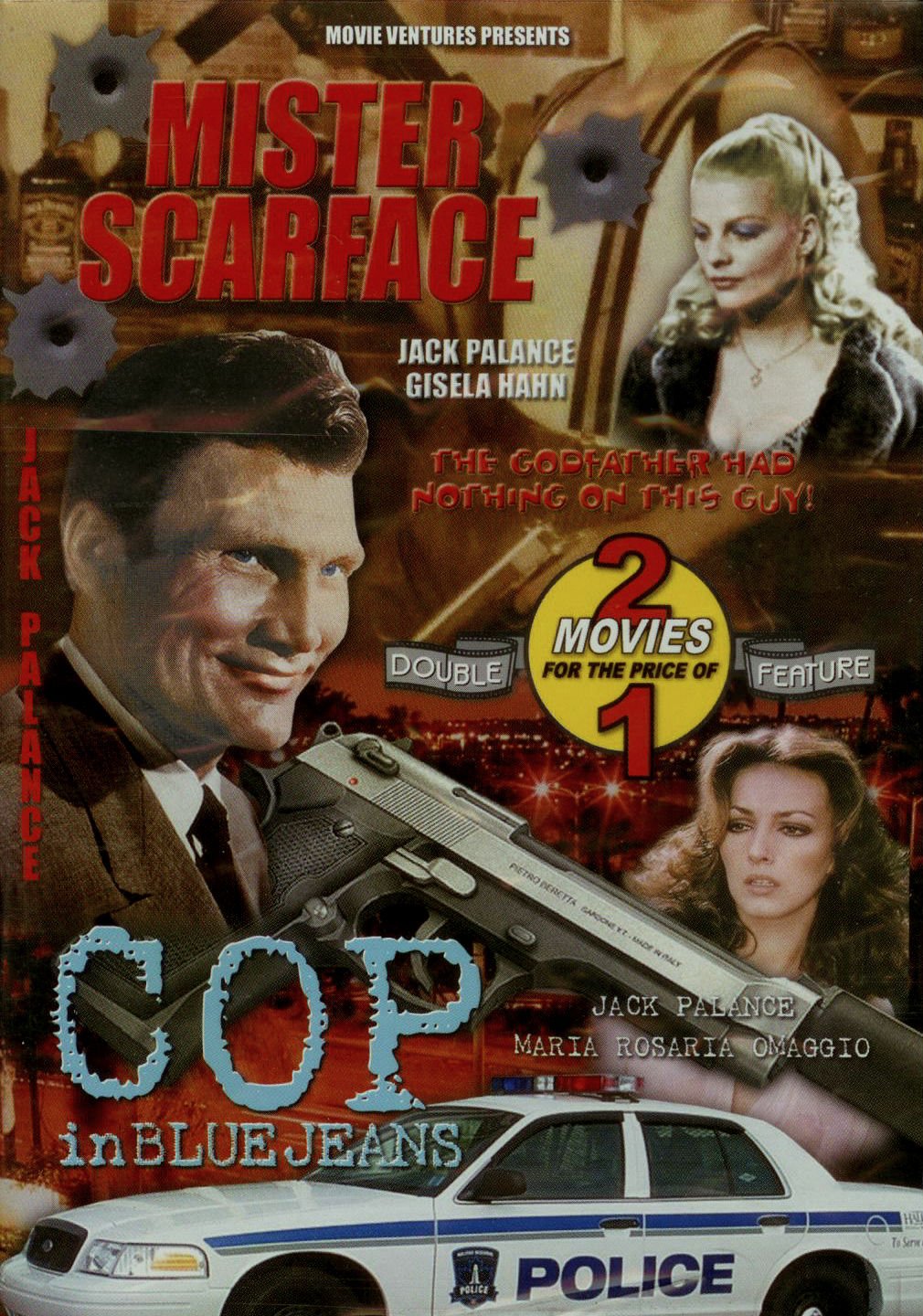 Amazon.com: Mister Scarface / Cop In Blue Jeans : Jack Palance, Multi ...