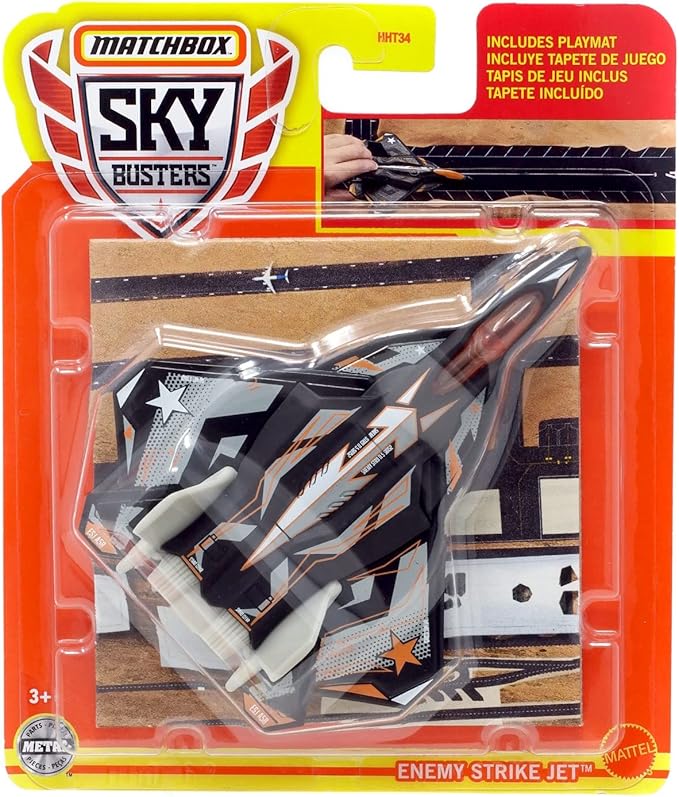 Amazon.com: Hot Wheels Matchbox - Sky Busters - Enemy Strike Jet - 2022 ...